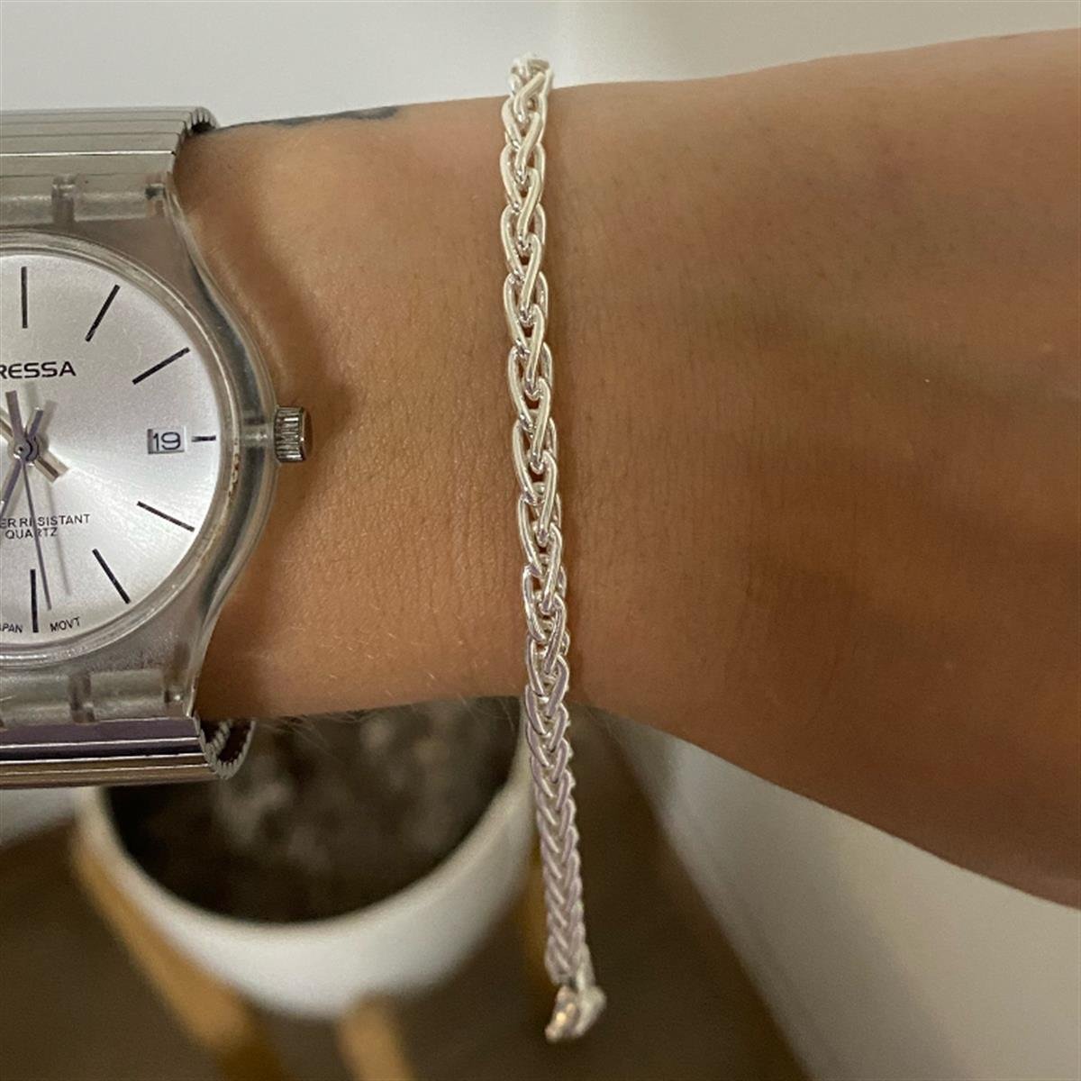 PULSERAS de PLATA - Doseisdos Joyas